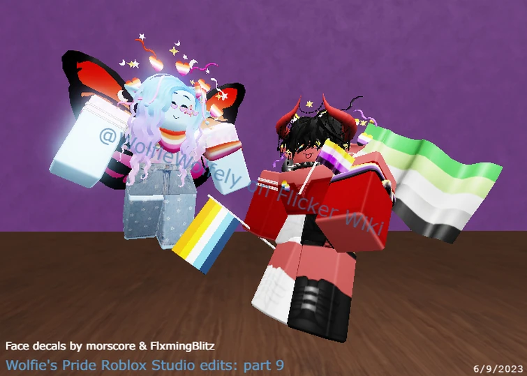 (A little late, once again) Pride Month Roblox Studio edits ♥ | Day 9 ...