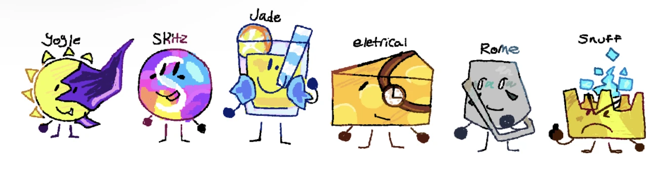 I made some ppl on this wiki objects | Fandom