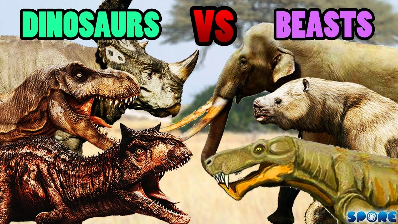 Spore dinosaur battles are always fun to watch even after 5 years | Fandom