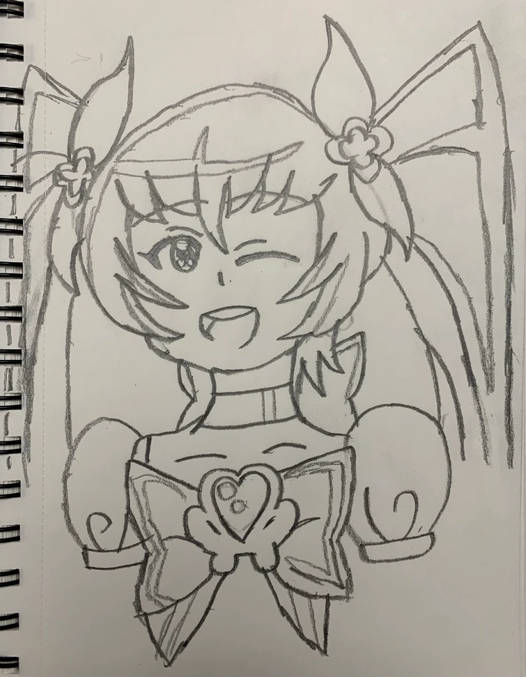 Here’s my Cure Sunshine sketch | Fandom