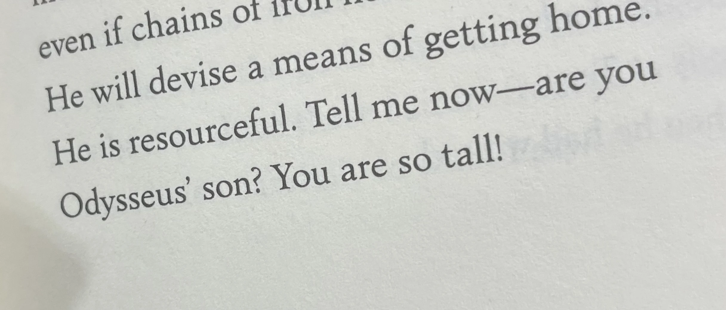 This is the most beautiful quote in the Odyssey ever from Athena | Fandom