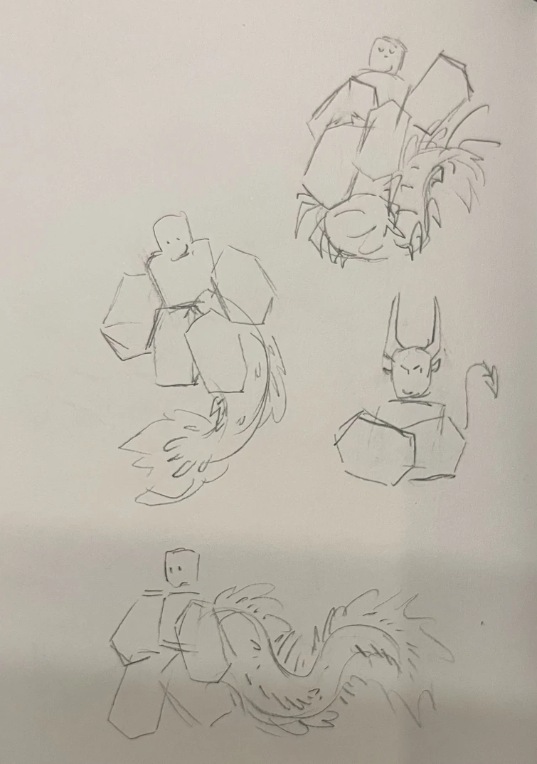 Decided to test my blocky artstyle today | Fandom