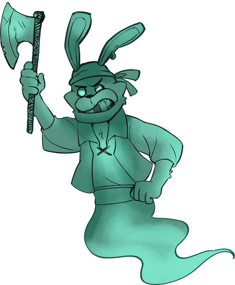 Pirate Ghost Freddy, Pirate Ghost Bonnie and Mermaid Chica fan made ...