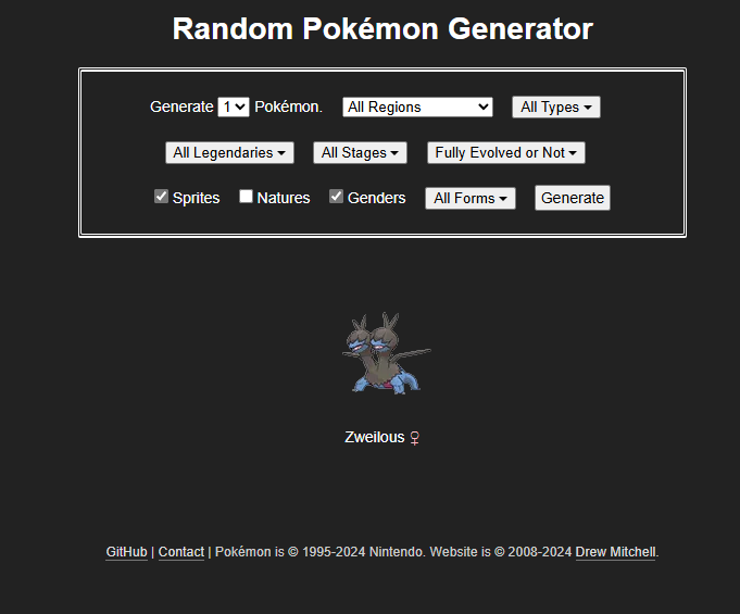 Pokémon generator skins | Fandom