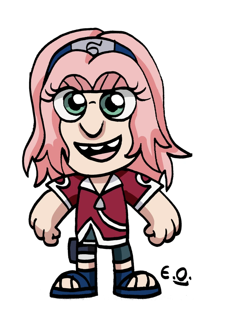 My drawing of Sakura | Fandom