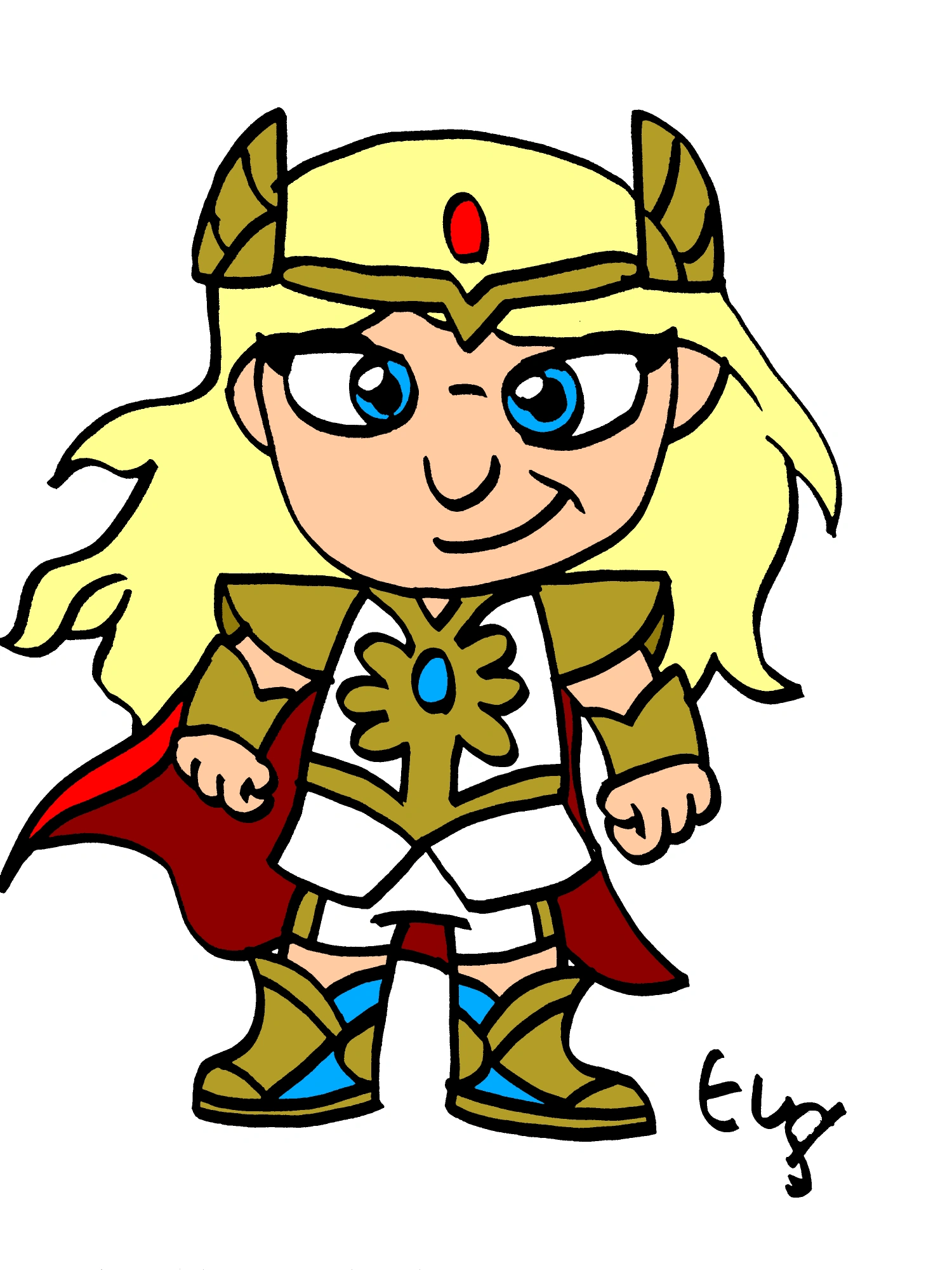 My drawing of She-ra | Fandom