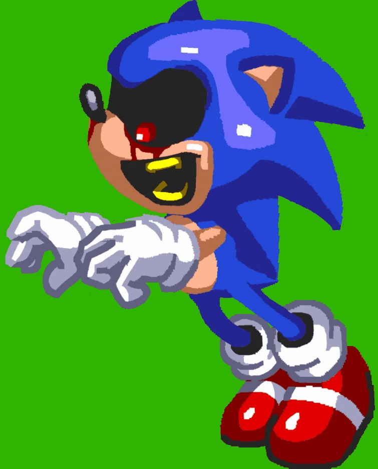 A gif of the new VS Sonic.Exe | Fandom