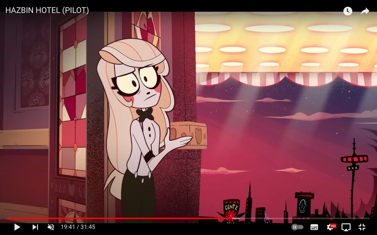 Comparing the Hazbin Hotel pilot backgrounds and their traced ...
