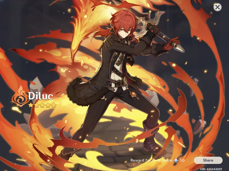 I had a dream about Diluc ruining my pity and it came true????? | Fandom