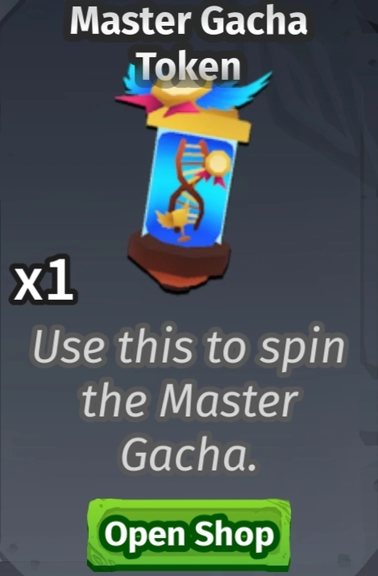 Taking offers for Master Gacha Token | Fandom