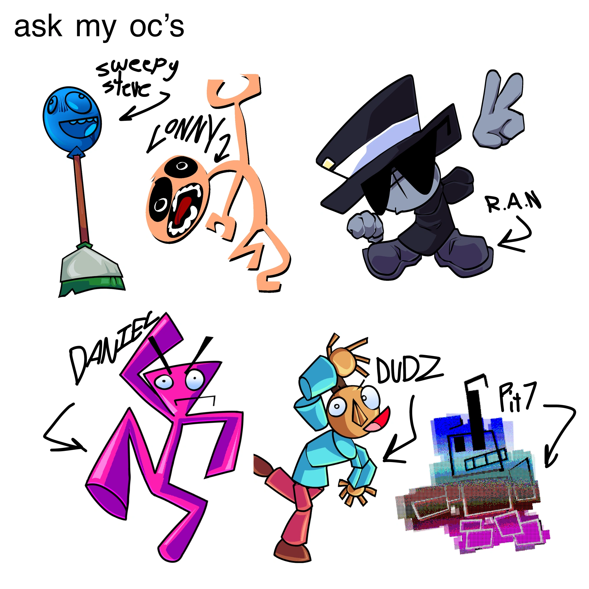 Ask my OCs something :] | Fandom