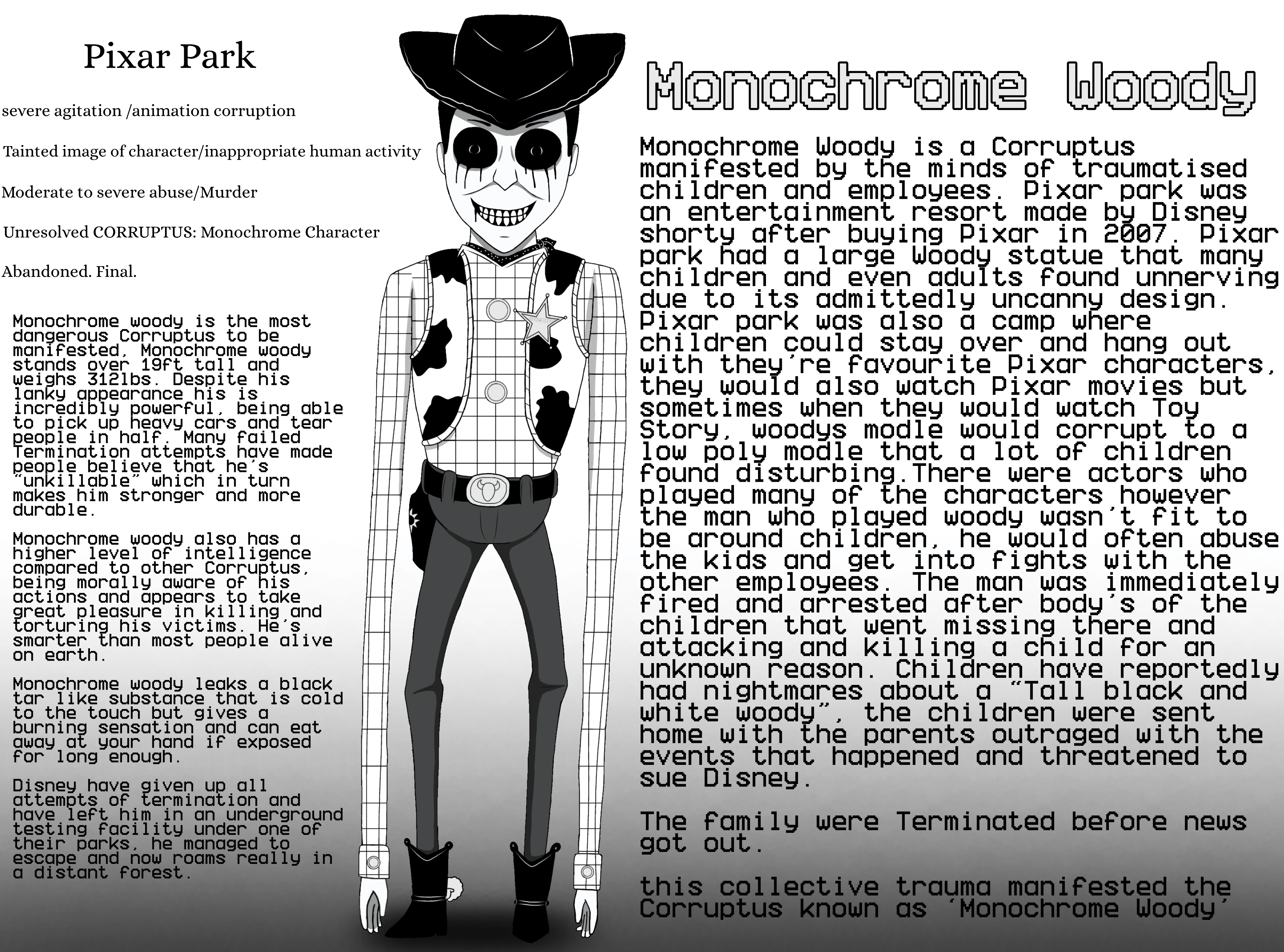 Monochrome Woody | Fandom