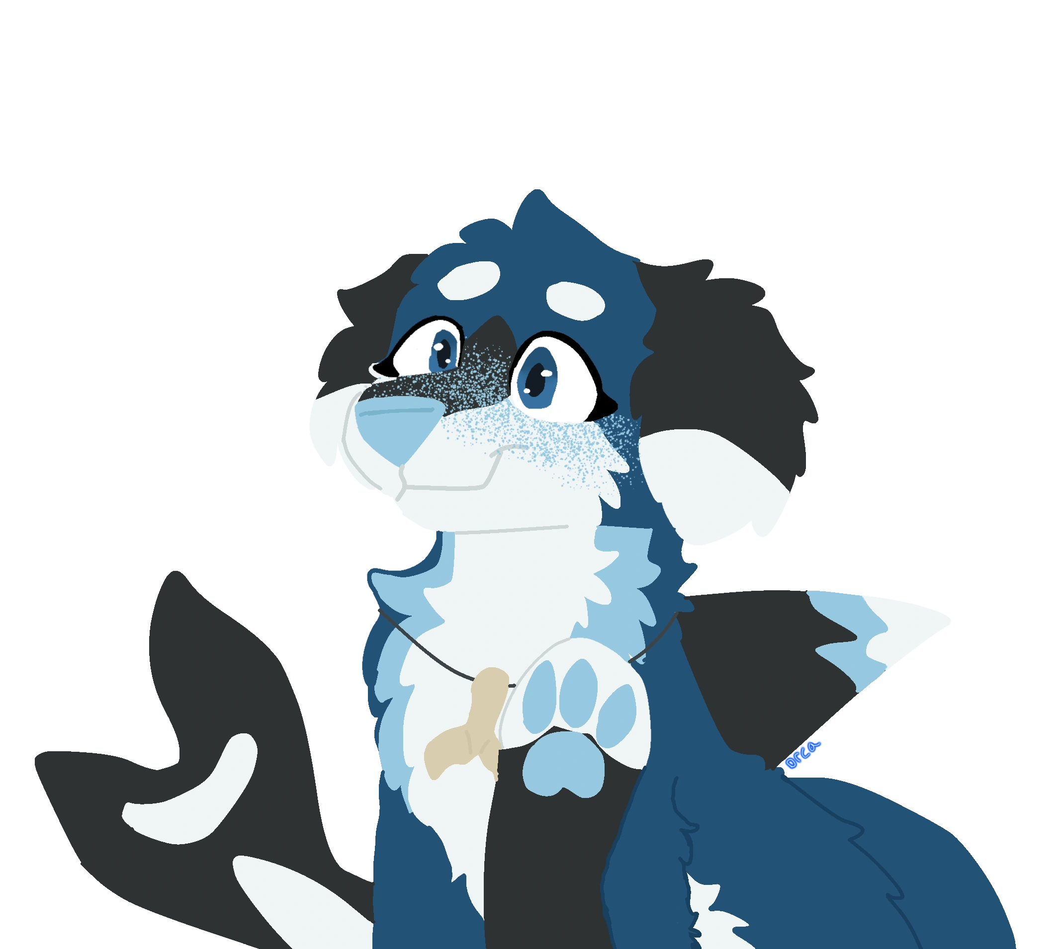 Tried lineless art....agian | Fandom