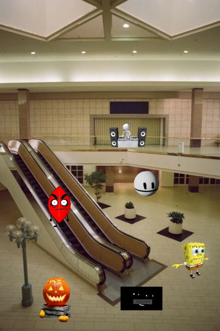 I put some of my nextbots on a Liminal space image because why not (NOT ...