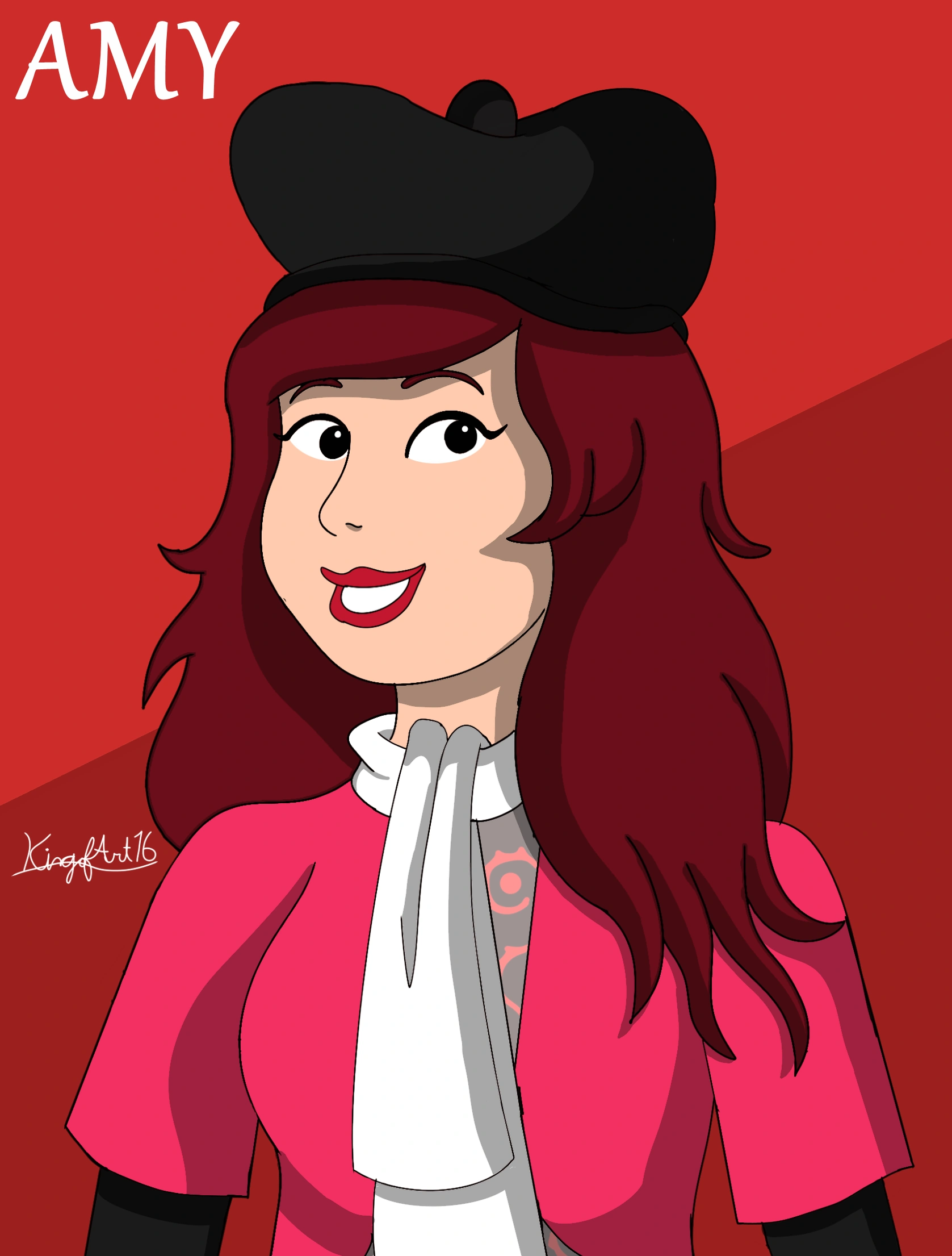 How does my edition of Amy look? I had just posted it onto her fanart ...