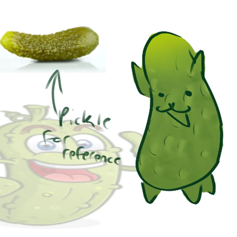 guys this is is my new oc pickle cat i worked REALLY hard on him | Fandom