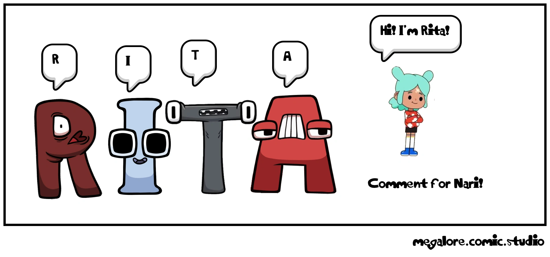 Rita in alphabet lore | Fandom