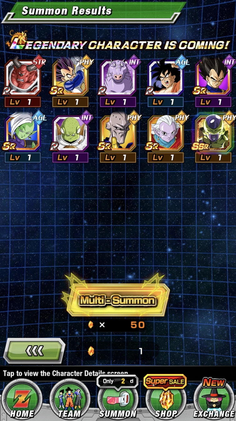 2nd summon on Top Legendary Summon Banner | Fandom