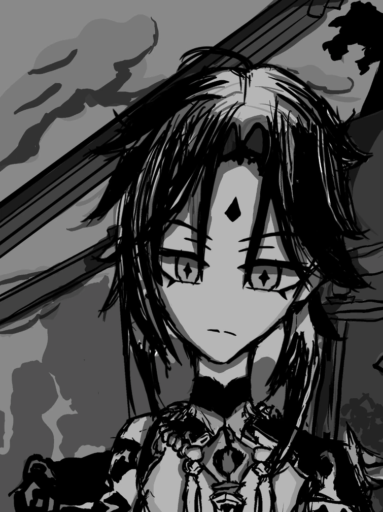 Xiao sketch | Fandom