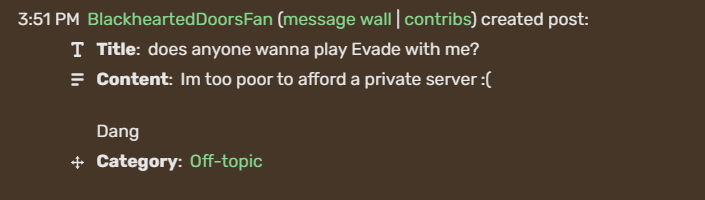 does anyone wanna play DOORS with me? | Fandom