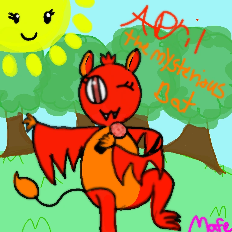 New OC! April the Mysterious Bat | Fandom