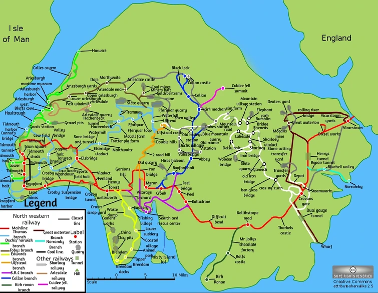 My Sodor map. | Fandom