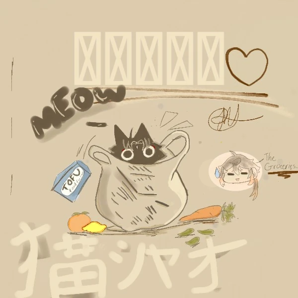 Fan art: Xiao cat | Fandom