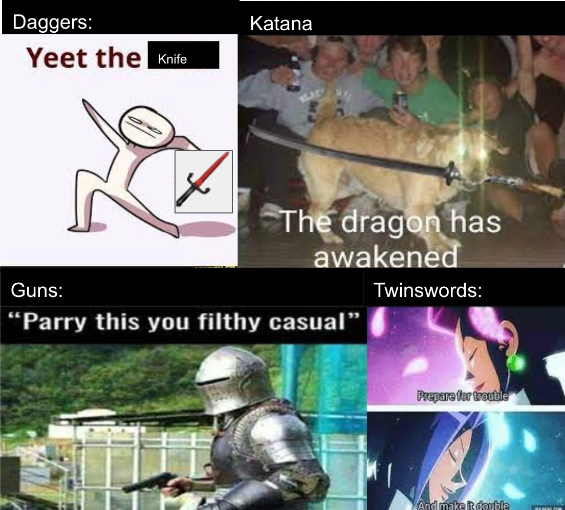 You asked for a weapons meme so... (part 1) | Fandom