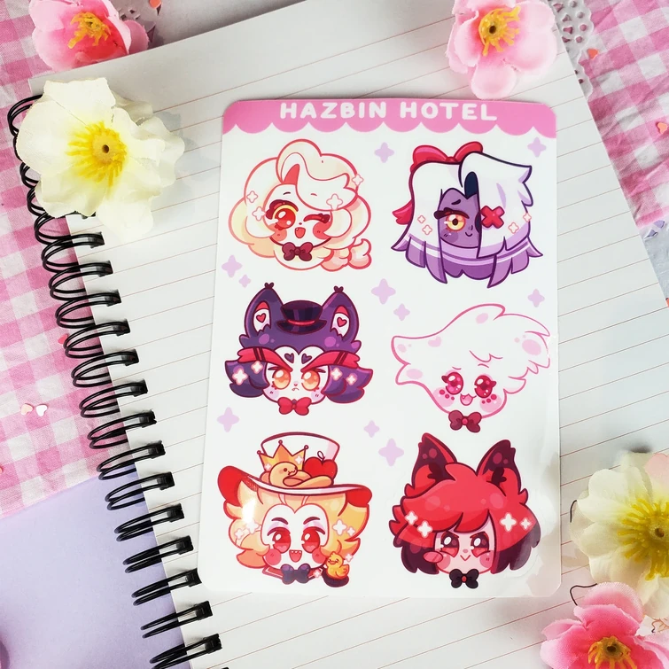 Chibi hazbin hotel stickers | Fandom