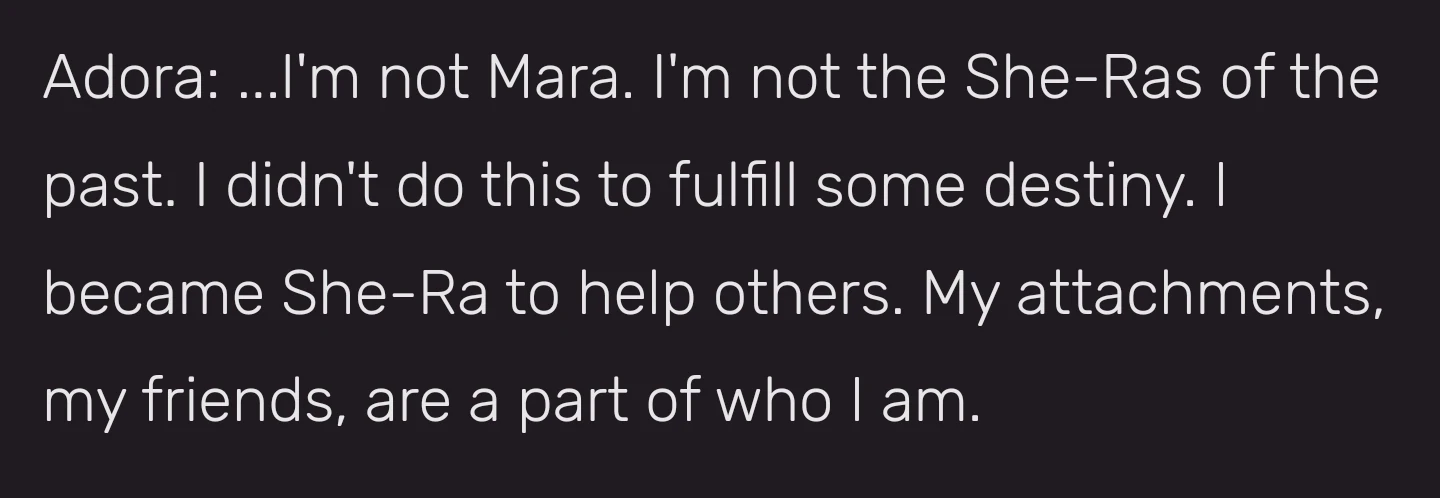 This quote means so much with the context of s5 | Fandom