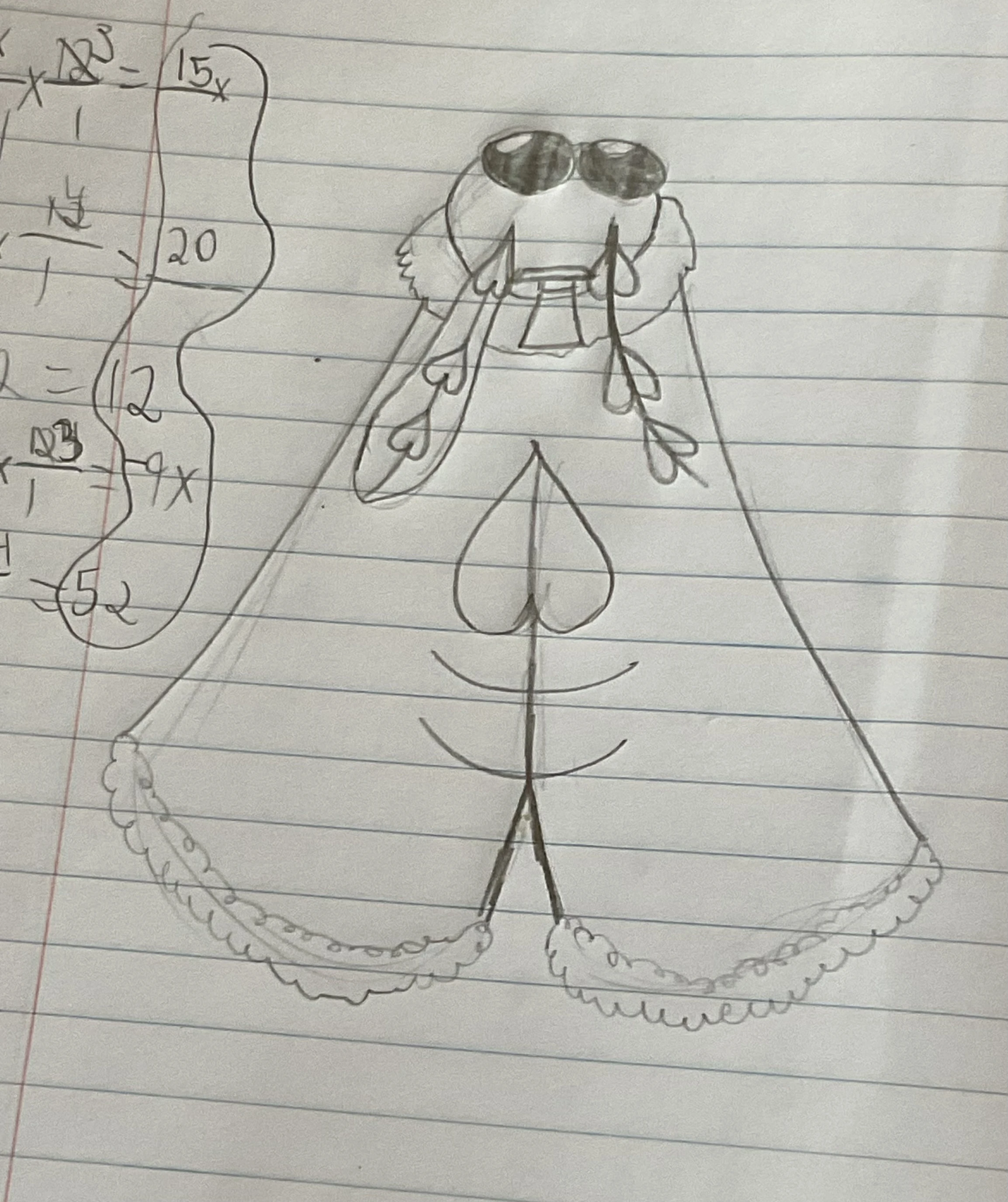 I finally finished my line art of my little moth Val drawing- | Fandom