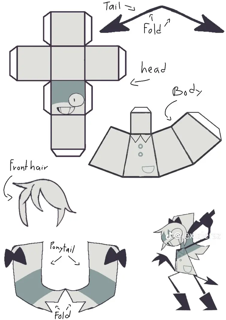 Fde papercraft pt 1 (not by me) | Fandom