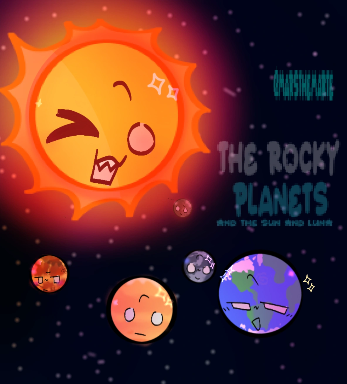 The rocky planets !! + Sun n Luna | Fandom