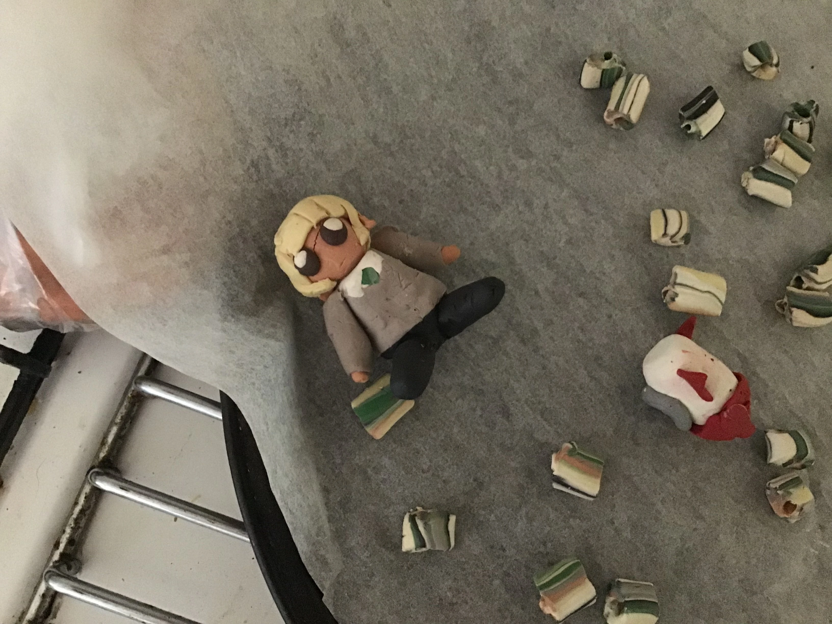 His arm fell off :( | Fandom