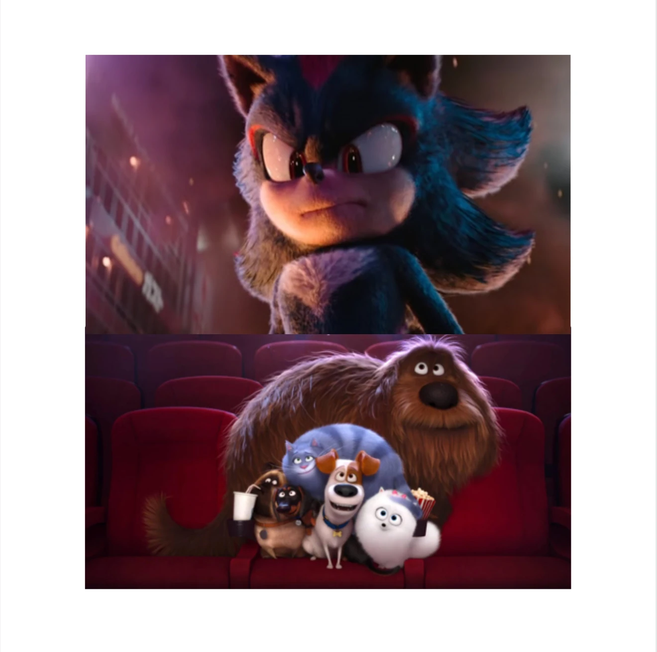 The pets watching “Sonic The Hedgehog 3” | Fandom