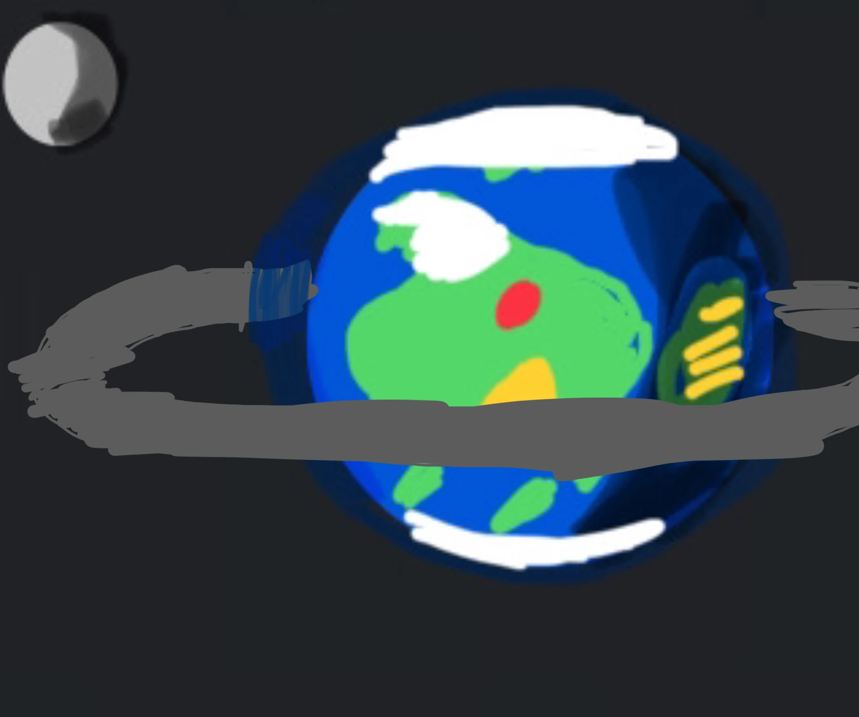 What I think the Glitchtale World looks like from space | Fandom