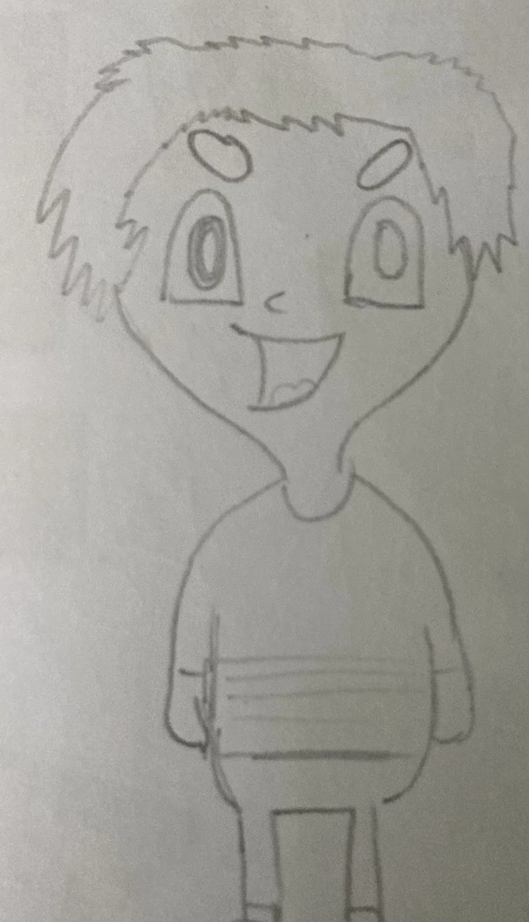 Uhh guys I tried to draw SOU Frisk from memory | Fandom