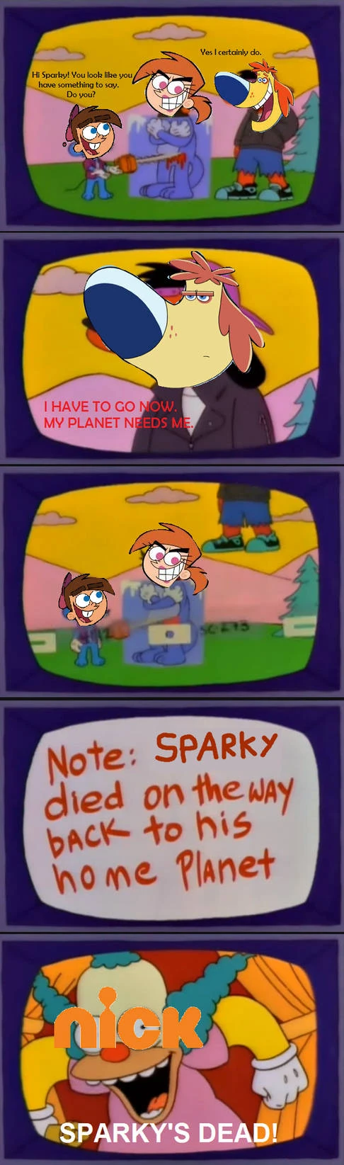 What happen to Sparky | Fandom