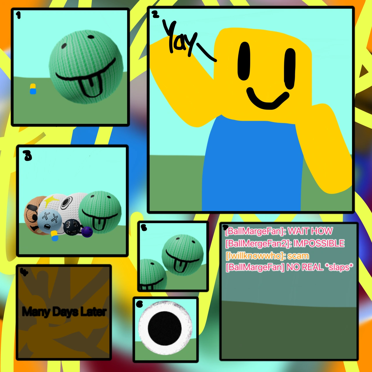 Comic Merge Fanmade Game Roblox S2 E9: WHO GOT THE SECRET BADGE??? | Fandom