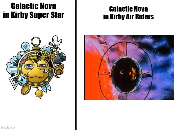 Made a meme about Galactic Nova from kirby air riders for lols | Fandom