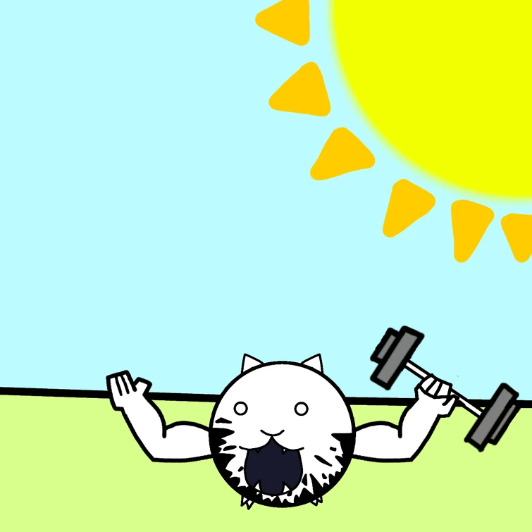 I completed all crazed units so i drew crazed cat | Fandom