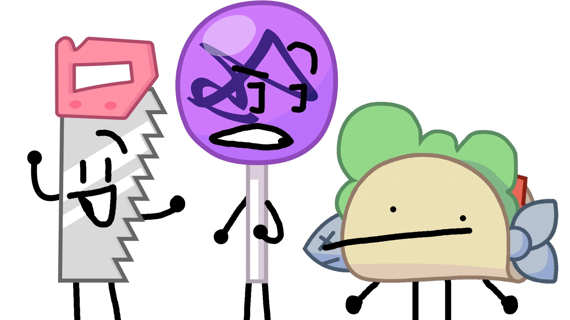 Saw, Lollipop, and Taco. rfgthyjjhygt | Fandom