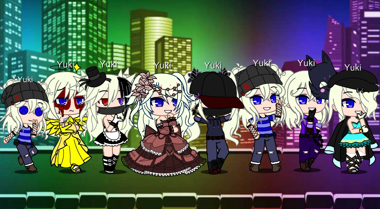 My OC Yuki in different Variations. | Fandom