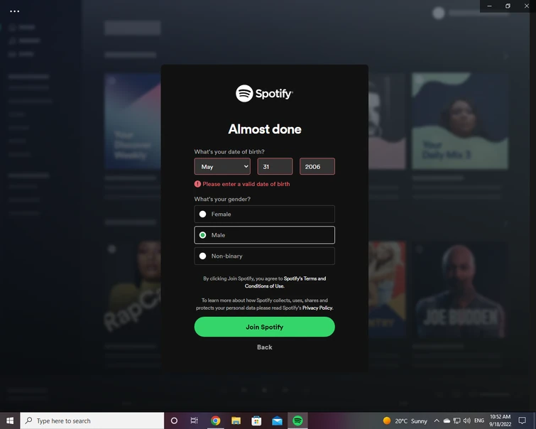 Spotify be trolling me hard with this one. | Fandom