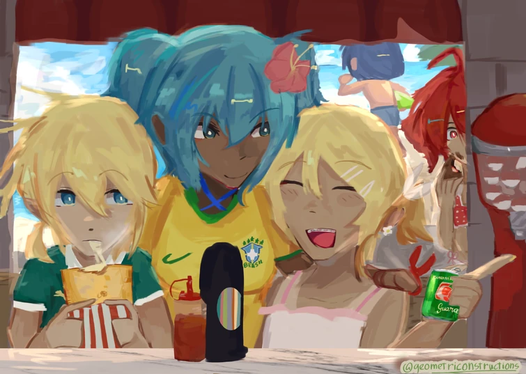 Brazilian Miku, Kagamines, Teto and KAITO! | Fandom