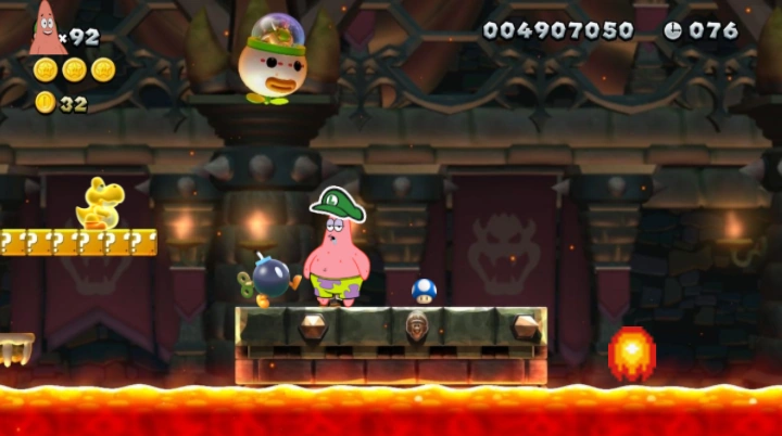 New Super Patrick U | Fandom