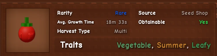 why tomato ingame is a vegetable | Fandom