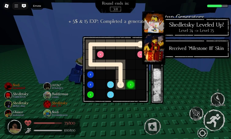 level 75 shedletsky :D | Fandom