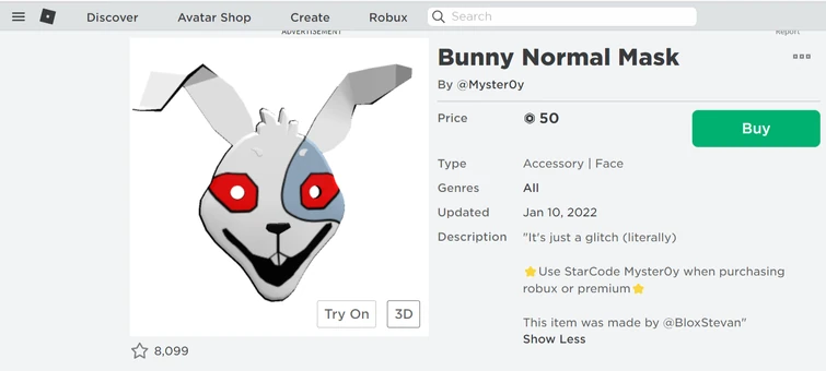 VANNY MASK IN ROBLOX?!?!?!? | Fandom