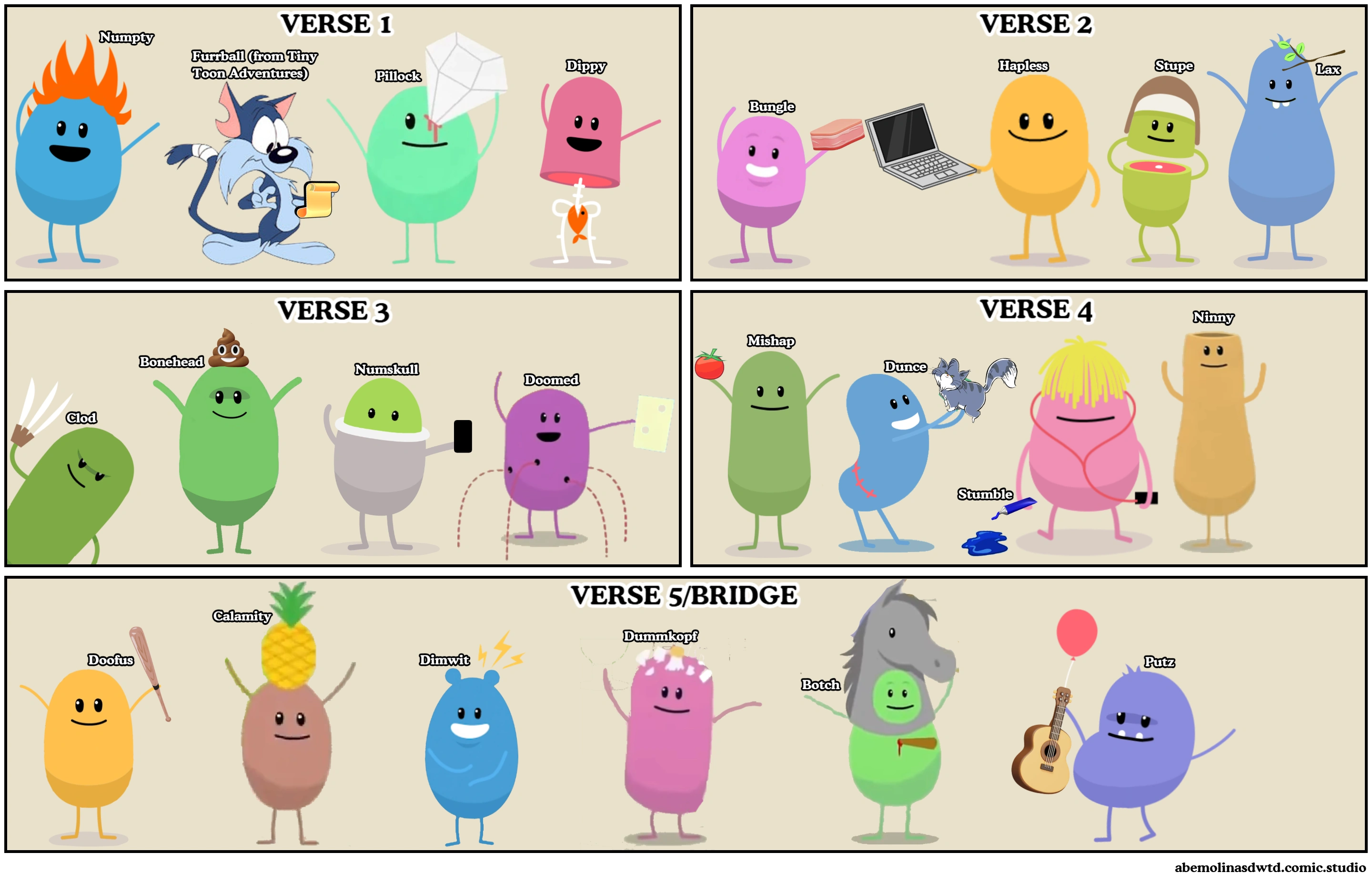 My new and updated opinion on the bean order of the DWTD Agency Life ...